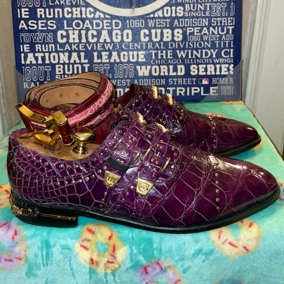 Mauri | Shoes | Mauri Alligator Shoes Sz2 And Mauri Alligator Belt Sz4 ...